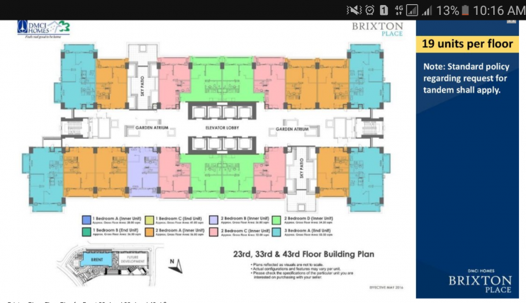 DMCI Brixton Place - 2Br Inner Unit A Brent Atrium Flr